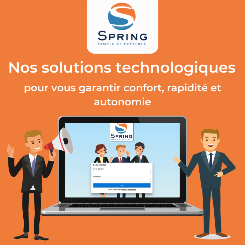 Les solutions technologiques Spring